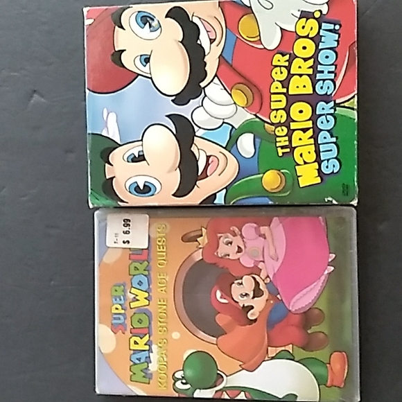 Media | Super Mario Bros Super Show 4 Disc Set Super Mario World Dvdnew ...